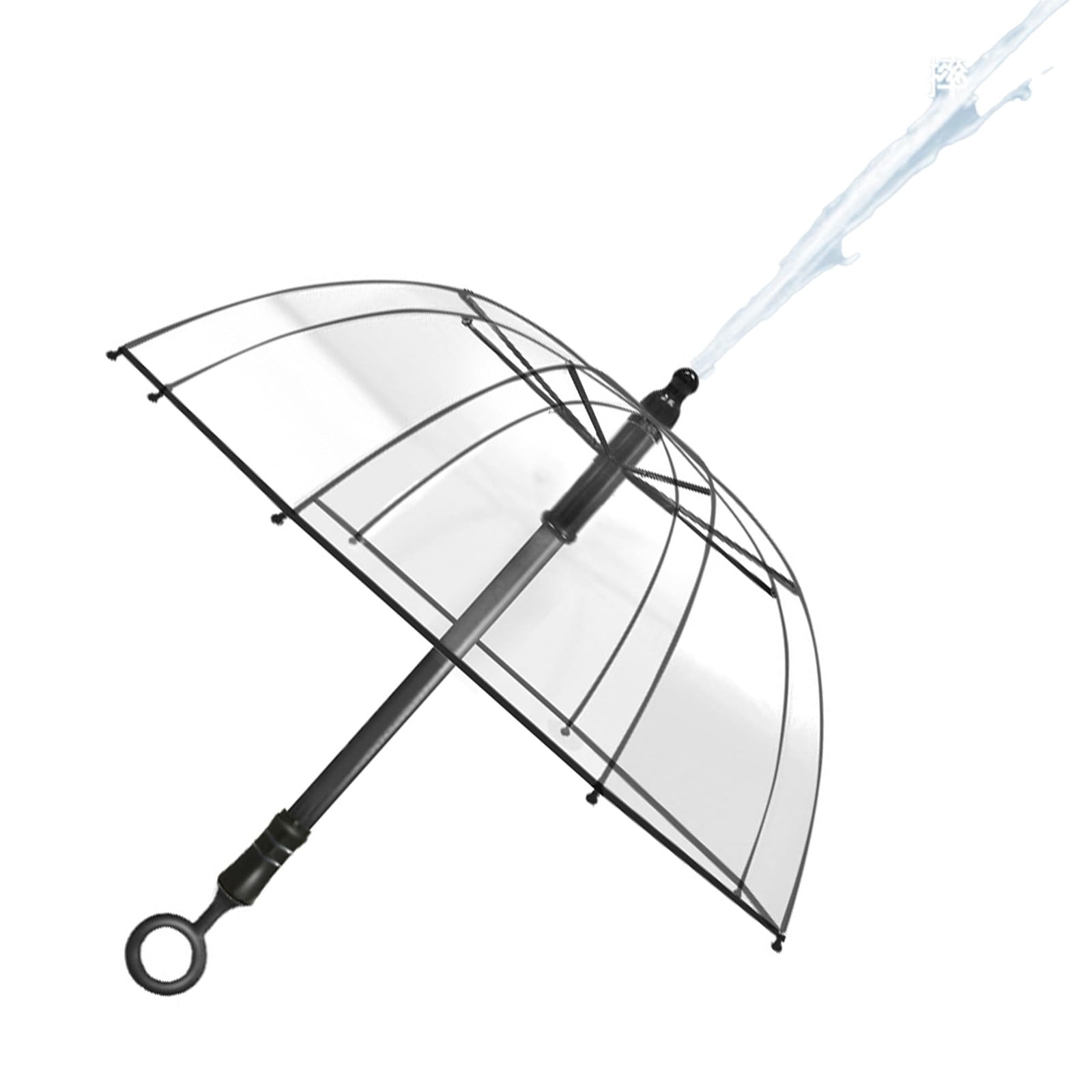 Transparent Water Umbrella Squirt Gun Shoots Up to 27ft, Dual-Use Rain ...