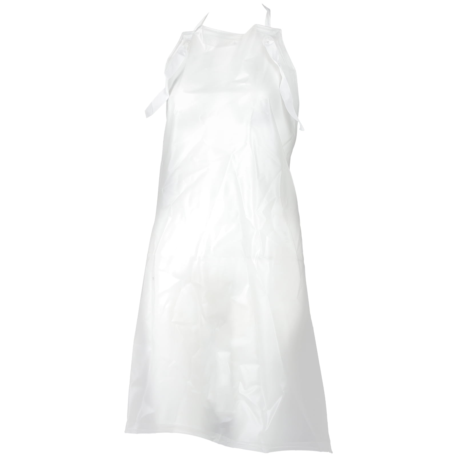 Transparent Waterproof Apron Bibs Cleaning Women Kitchen Cooking Clear ...