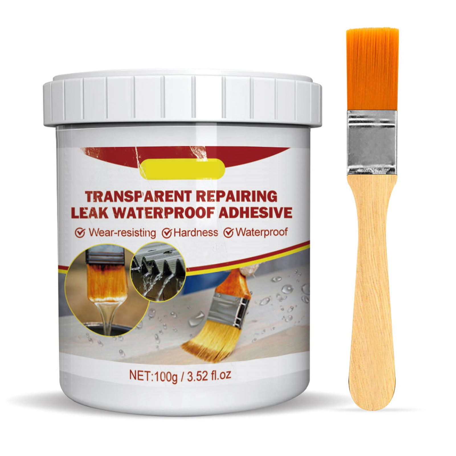 Transparent Waterproof Coating Agent Leak Proof Insulating Rebrushed ...
