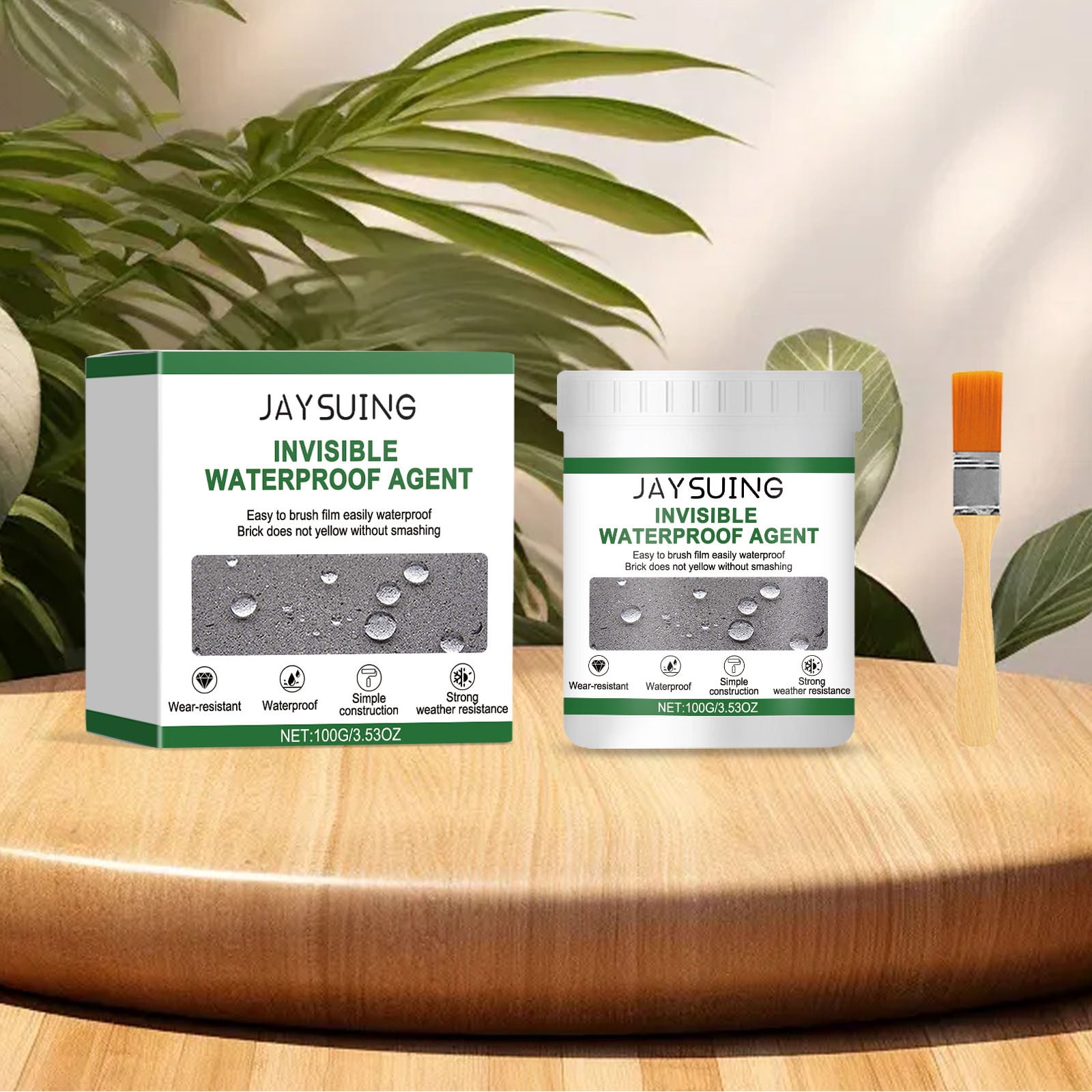 Transparent Waterproof Glue with Brush, 2024 New Super Strong Invisible ...