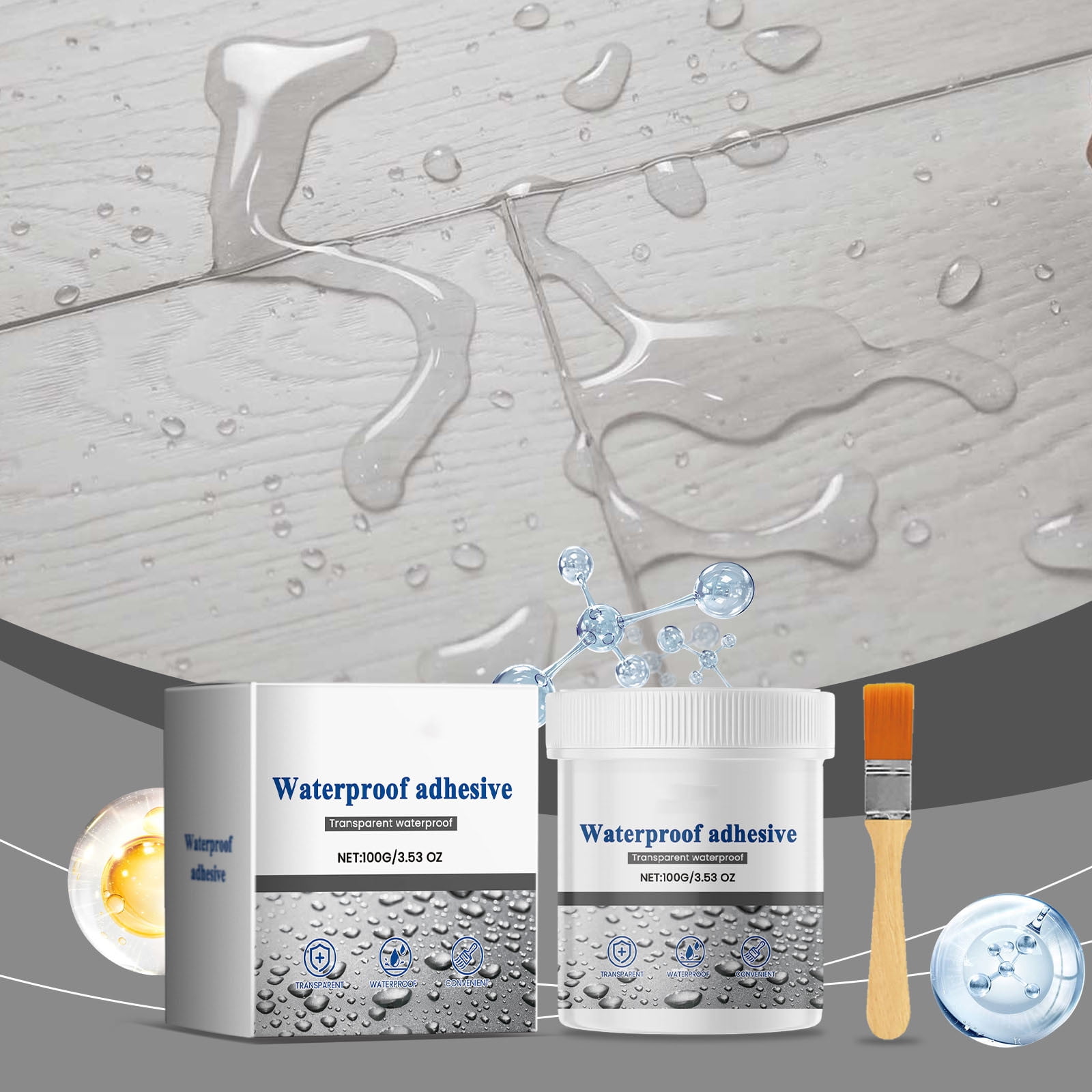 Transparent Waterproofing Adhesive Sealant | Invisible Leak Repair for ...