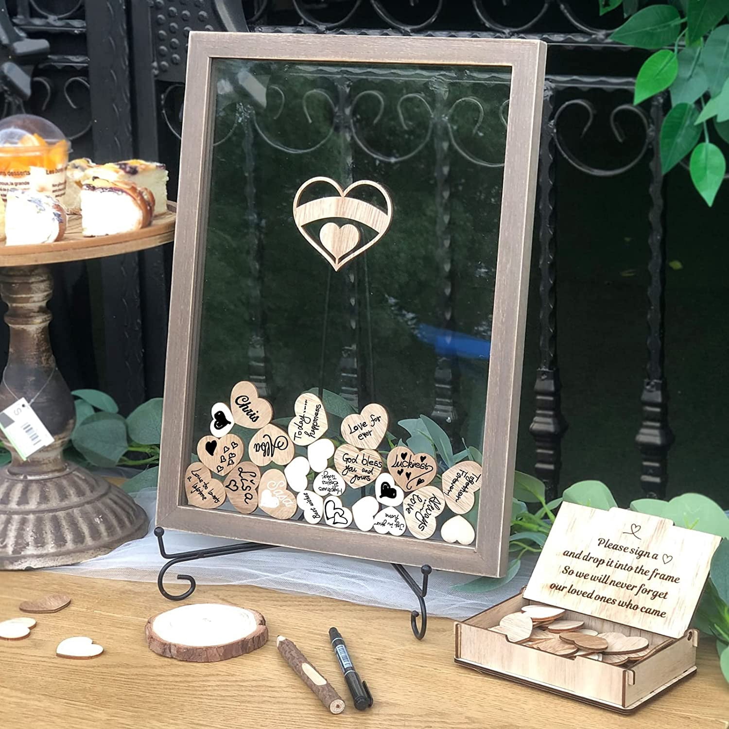 Transparent Wedding Guest Book Alternative for Party Reception 80 ...