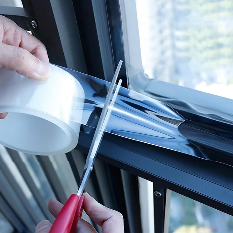Transparent Window Weather Sealing Tape 2 Inch x 33 FT Weather ...