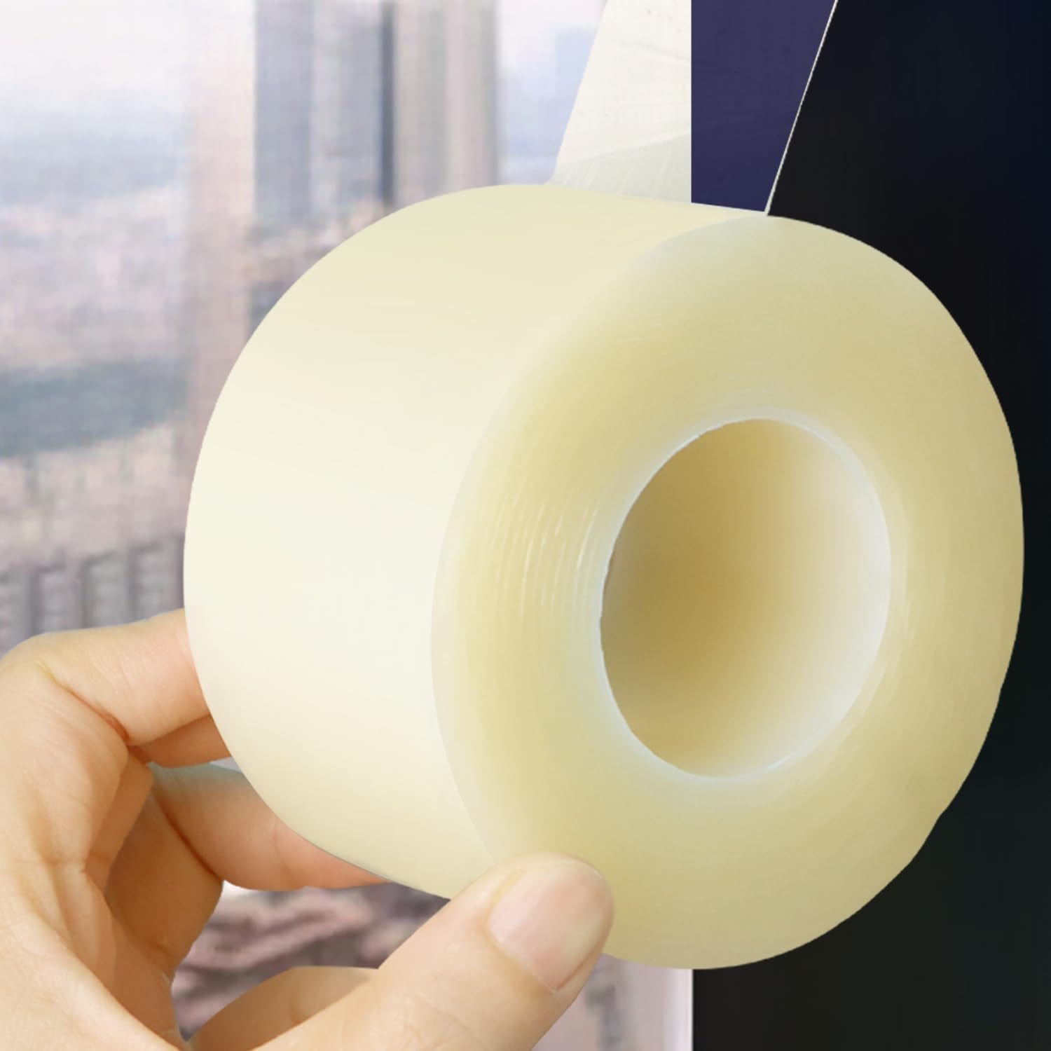 Transparent Window Weather Sealing Tape 2 Inch x 35 Yards Weather ...