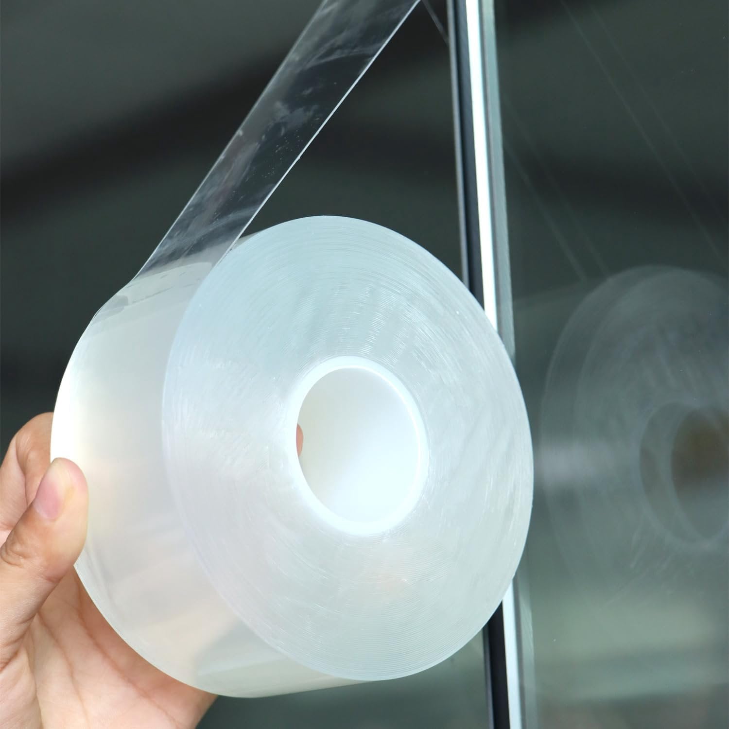 Transparent Window Weather Sealing Tape 2 Inch x 66 FT Weather ...
