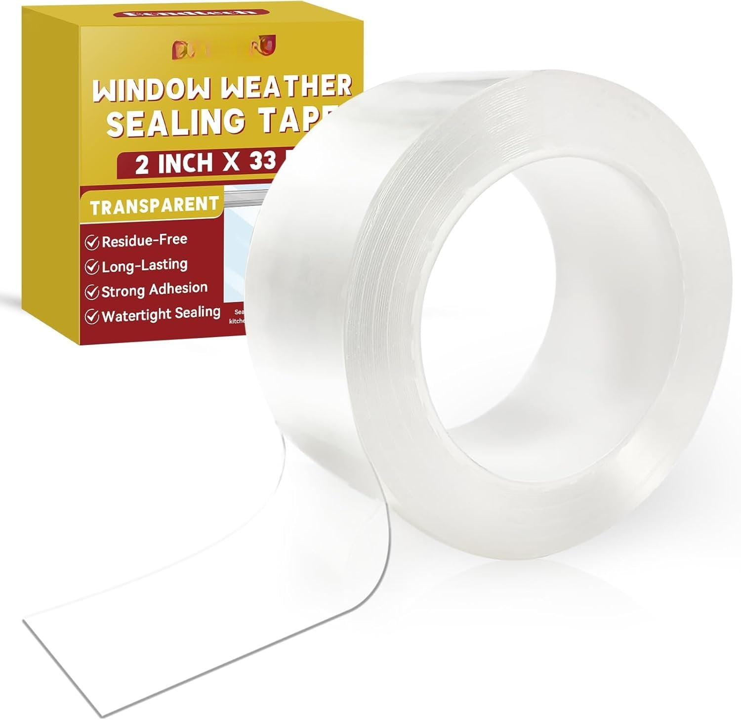 Transparent Window Weather Sealing Tape, Window Sealing Tape, Draft ...