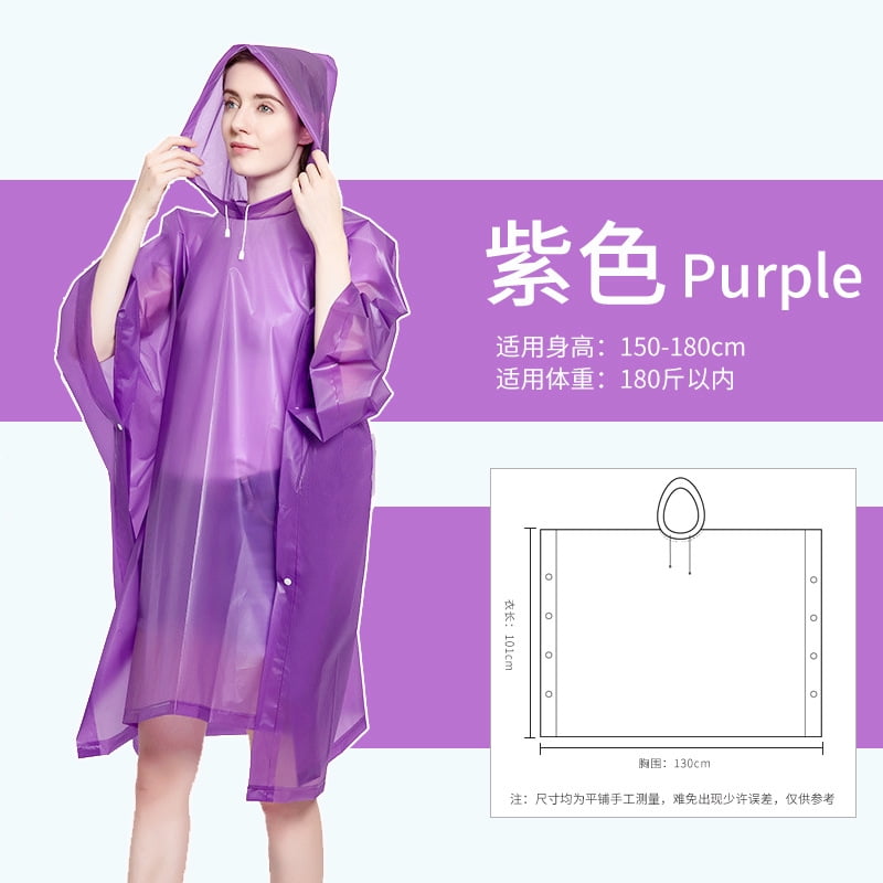 Transparent Windproof Bicycle Motorcycle Raincoat Woman Rain Poncho ...
