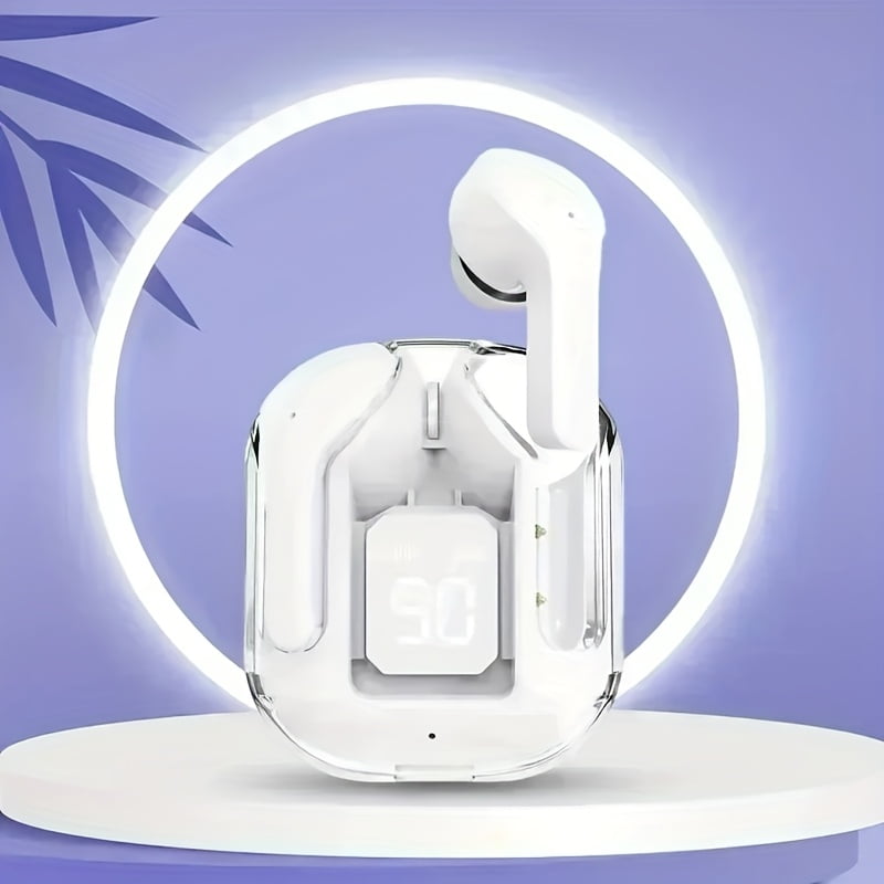 Transparent Wireless Headphones ENC Noise Canceling Headphones, HiFi ...