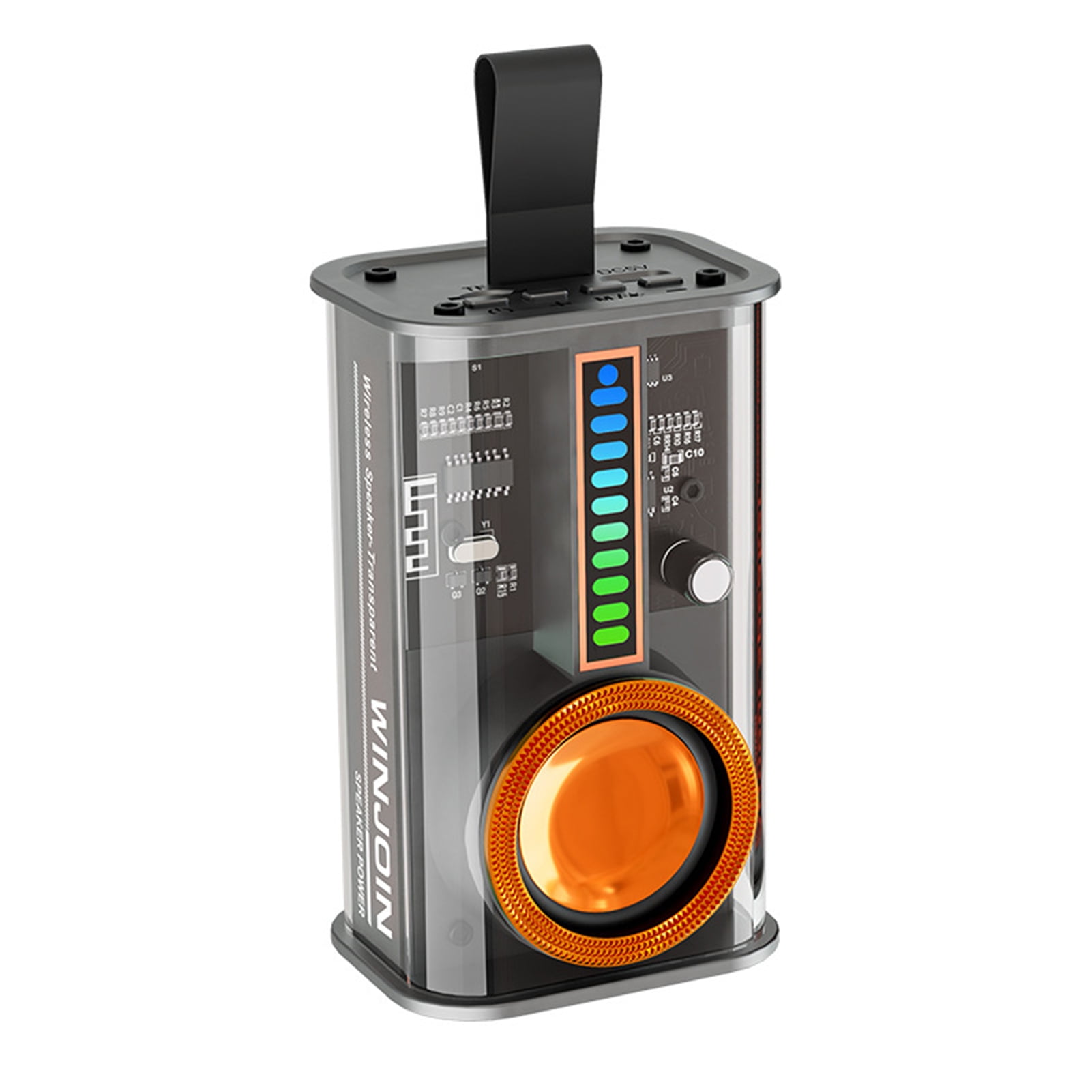 Transparent Wireless Mech Speakers For Surround Sound Can Enjoy LED ...