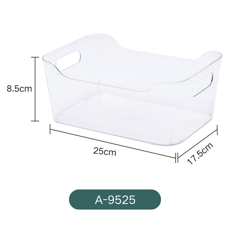 Transparent Yuanbao-Shaped Kitchen Refrigerator Freezer Storage Box Set ...