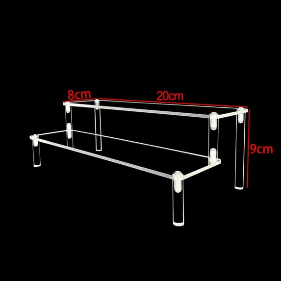 Transparent acrylic display stand multi-layer figure storage rack ...