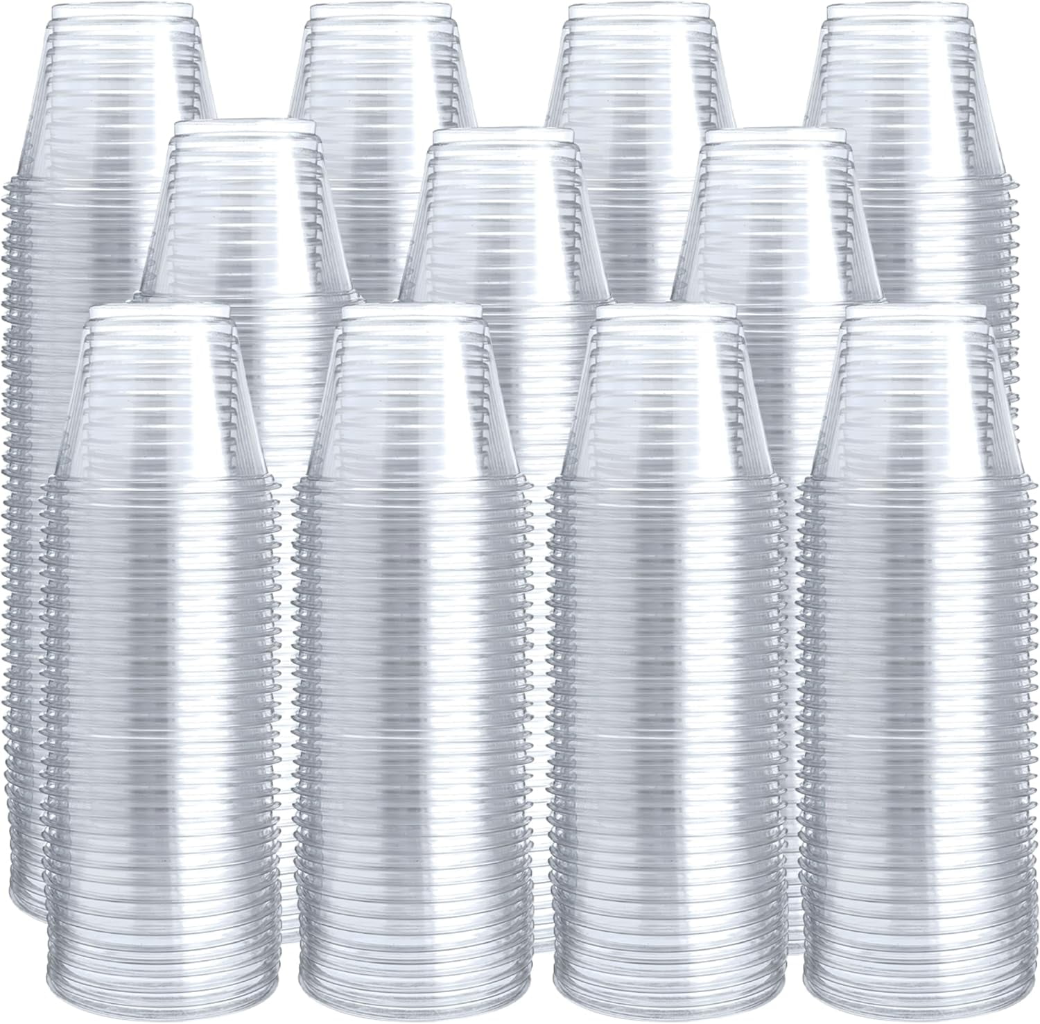 Transparent durable plastic water cups, parties, events and dining ...