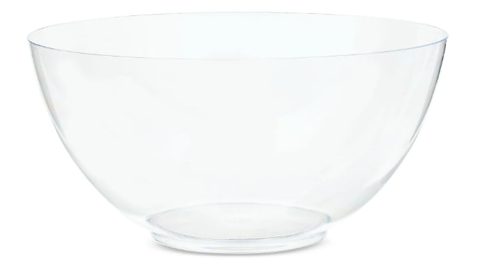 Transparent plastic bowl - Walmart.com