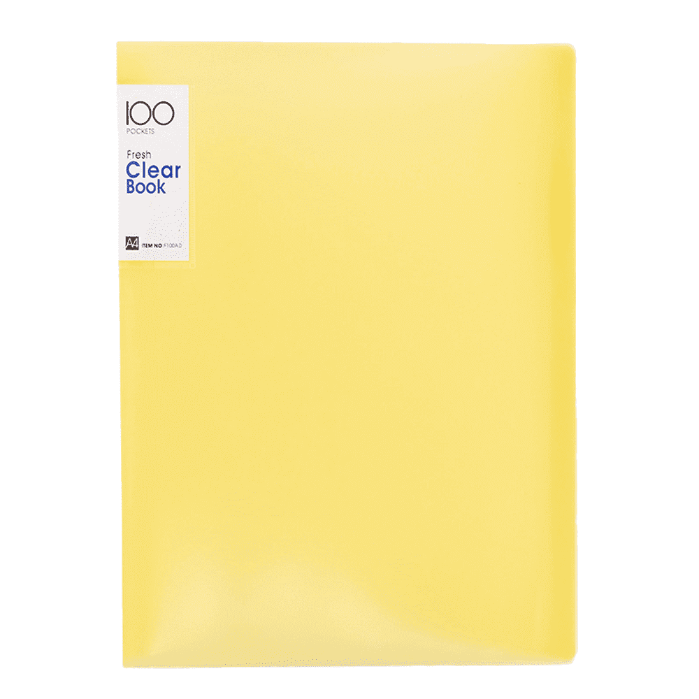 Transparent simple and lightweight A4 loose-leaf folder pp student data ...