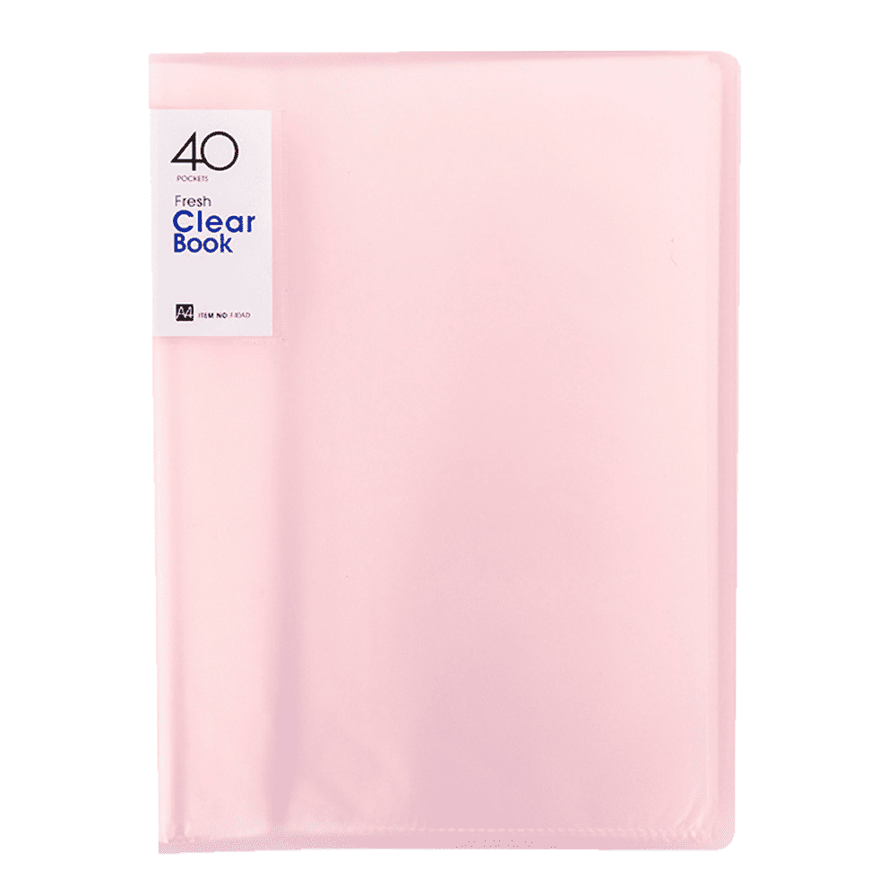 Transparent simple and lightweight A4 loose-leaf folder pp student data ...