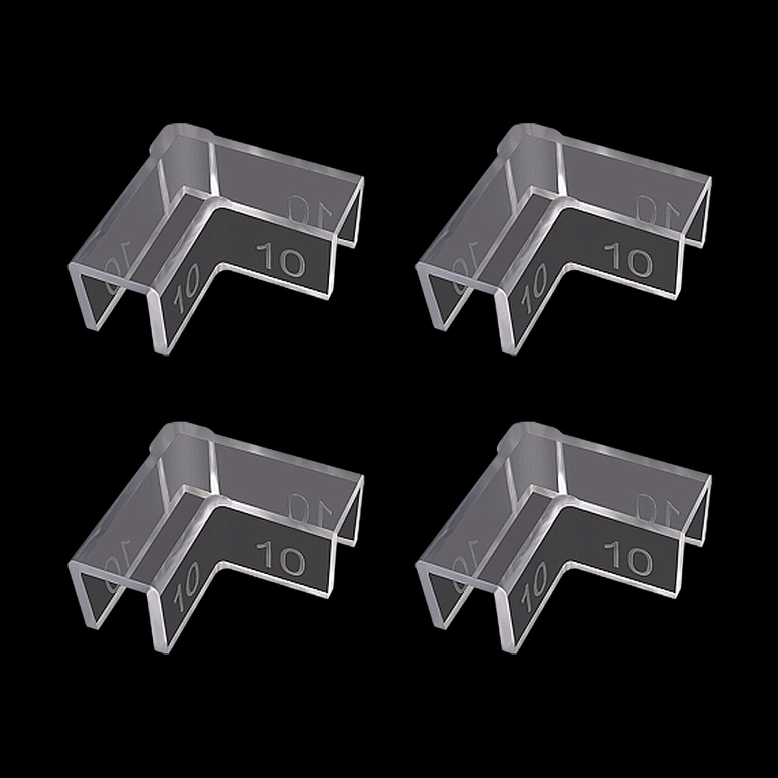 Transparents Aquariums Corner Protectors for Impacts Resistance Leak ...