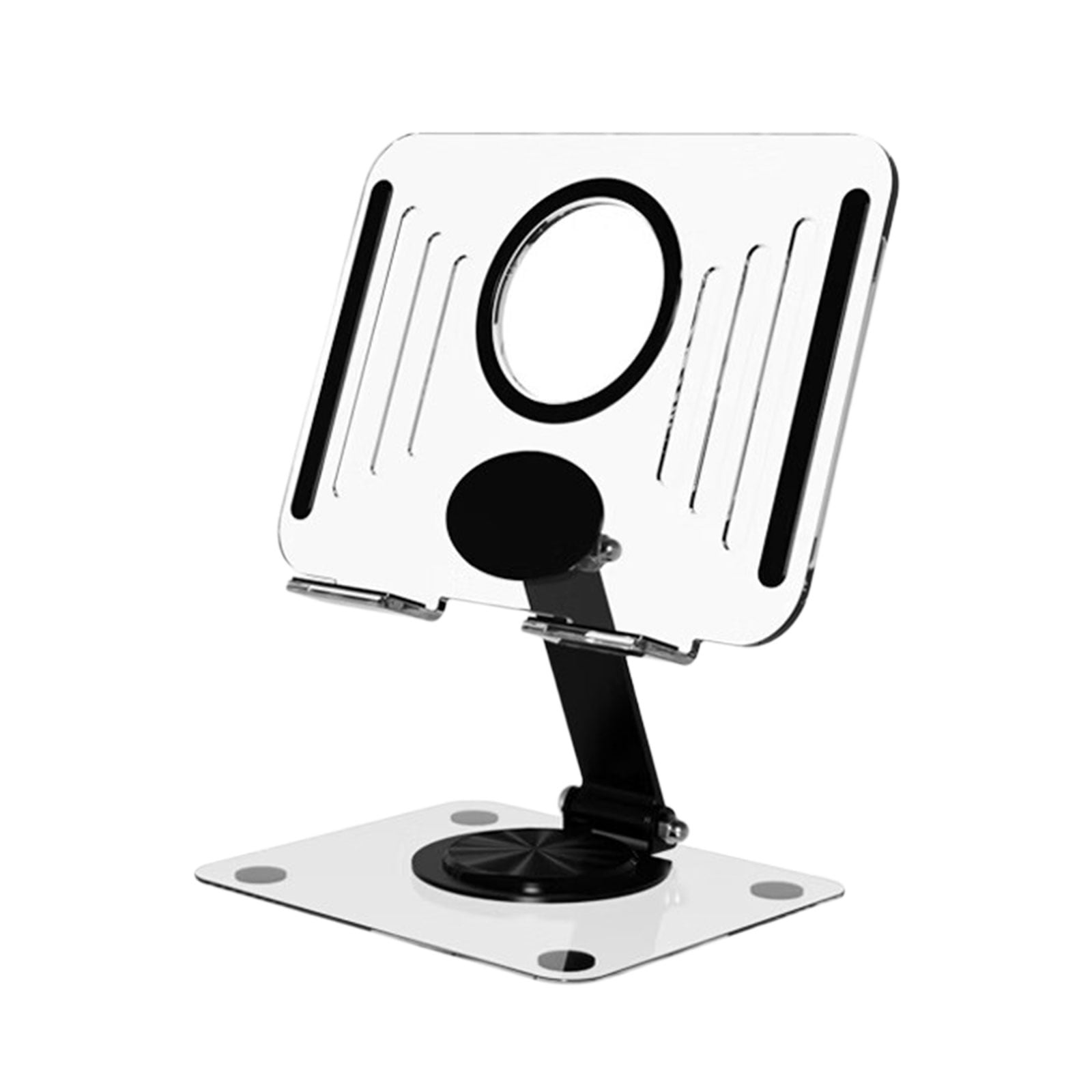Transparents Desktop Stand With Adjustables Height And 360 Degree ...