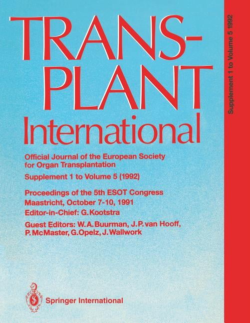 Transplant International Official Journal of the European Society for ...