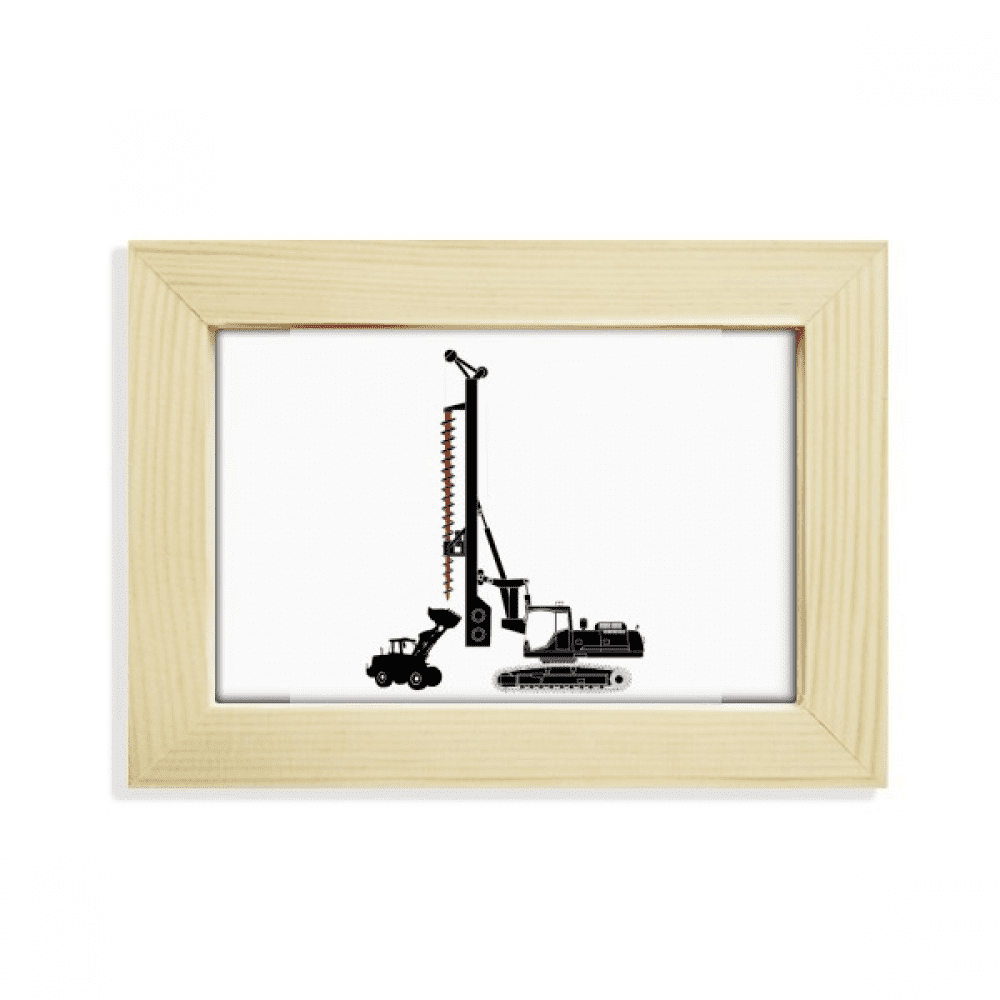 Transport Drilling Excavating Vehicle Desktop Decorate Photo Frame ...
