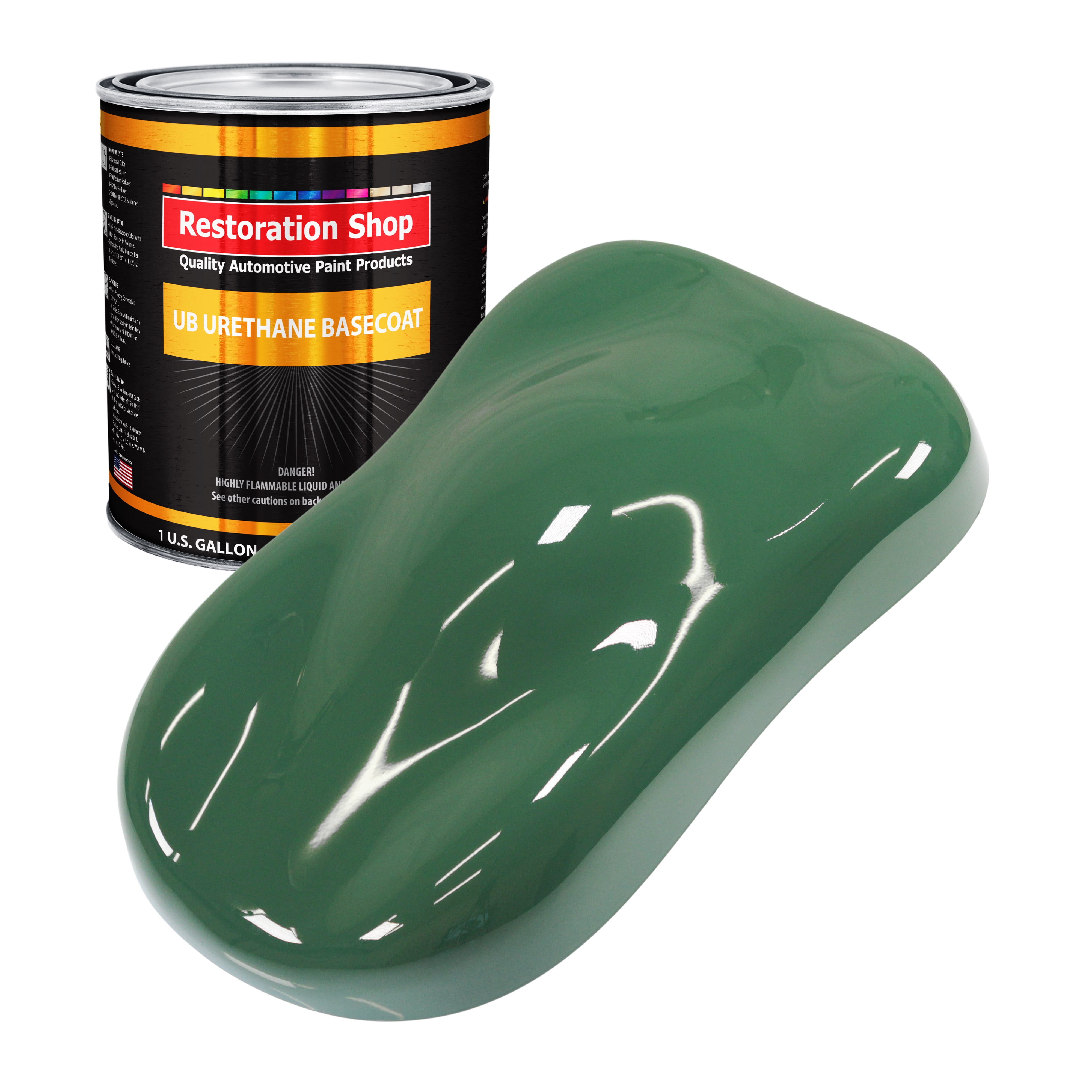 Transport Green 1 Gallon URETHANE BASECOAT Car Auto Body Paint ...