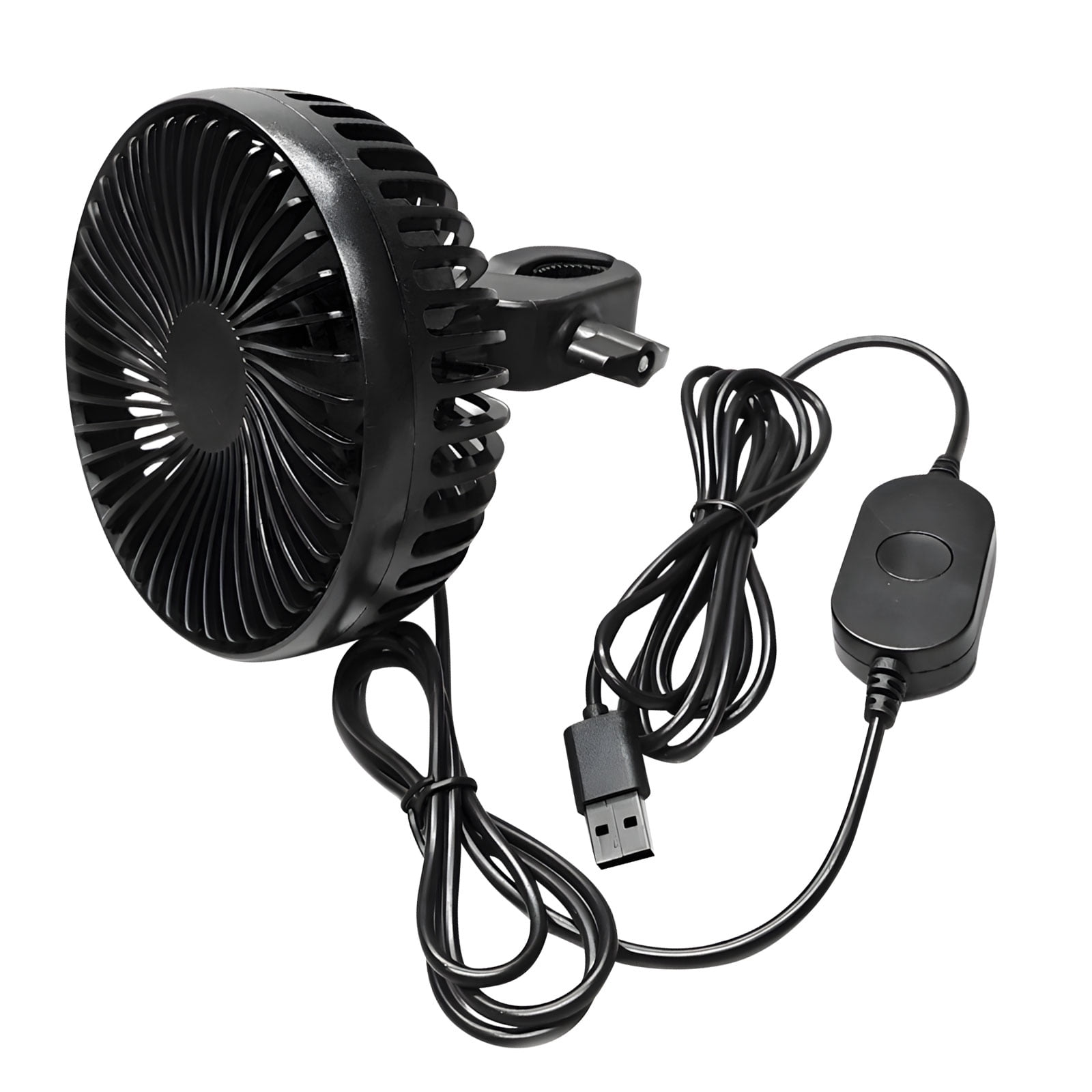 Transportable Attach USB Fan for Golfing Cart otherwise Small Spaces ...