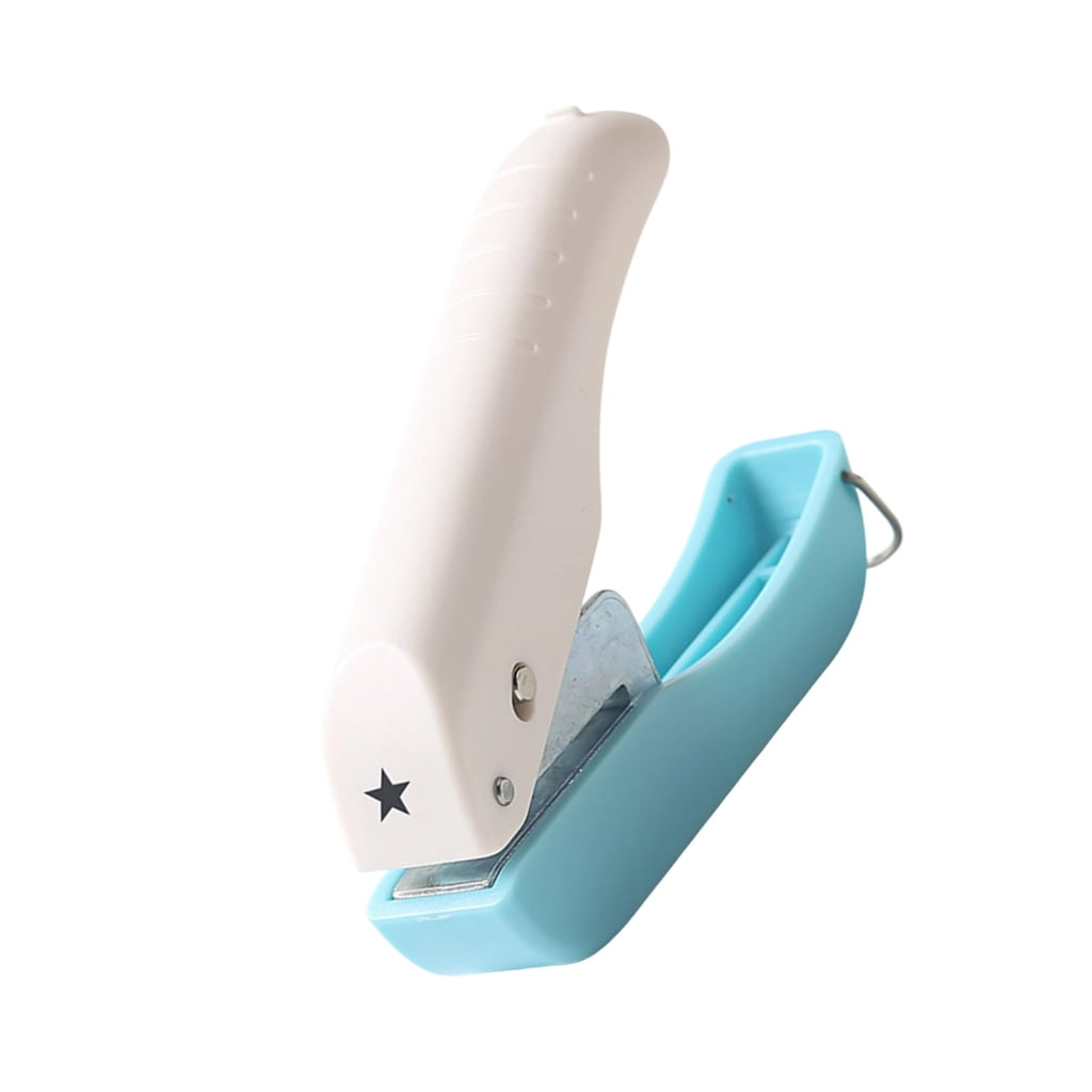 Transportable Plastic Document Hole Puncher With Ergonomic Grip For ...