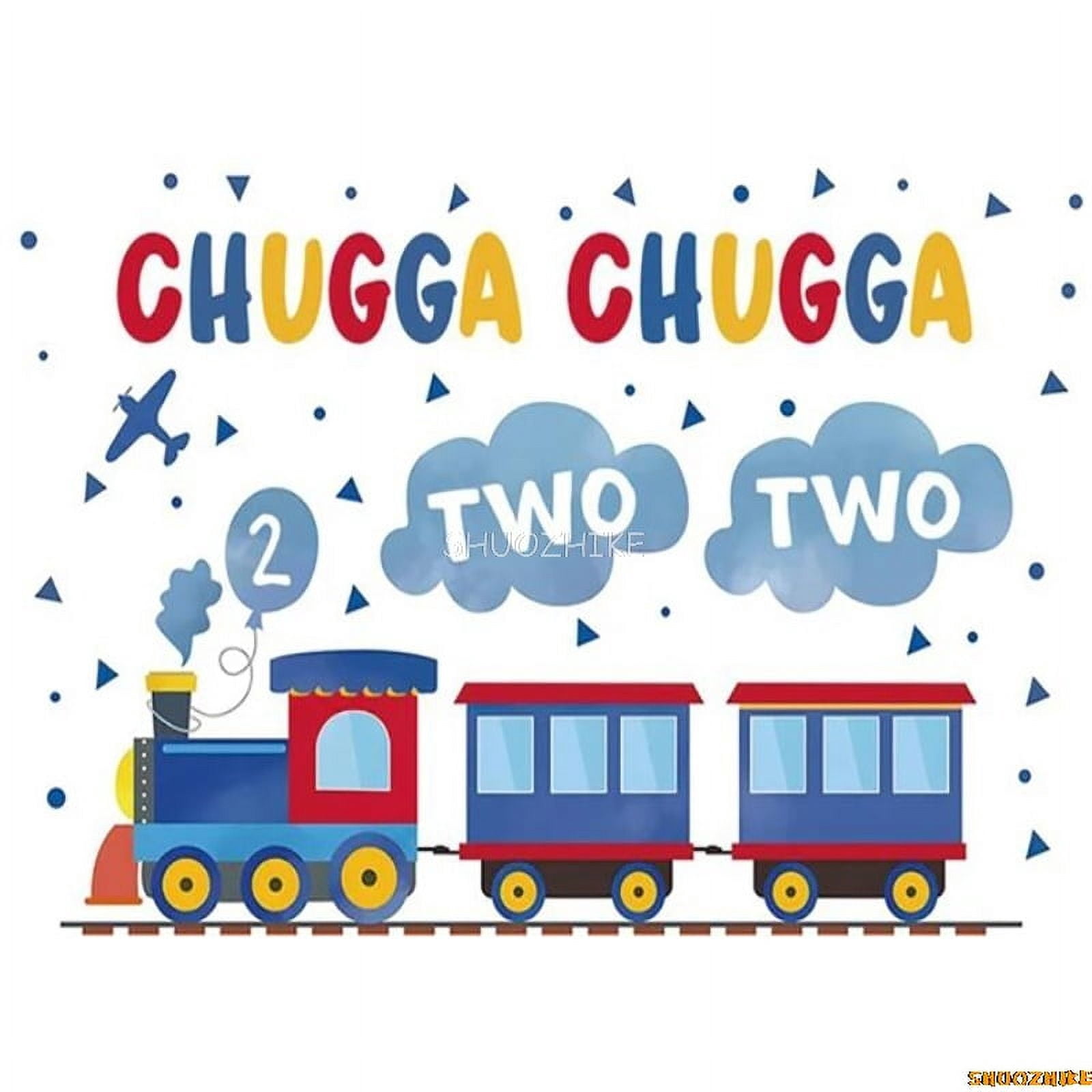 Transportation Happy Birthday Party Backdrop Automobile Planes Car Boy ...