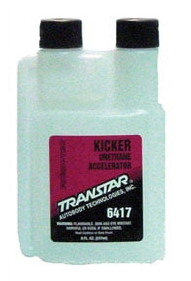 Transtar Kicker Accelerator, 8 Oz Bottle - Enhances Curing, Dust, Tack ...