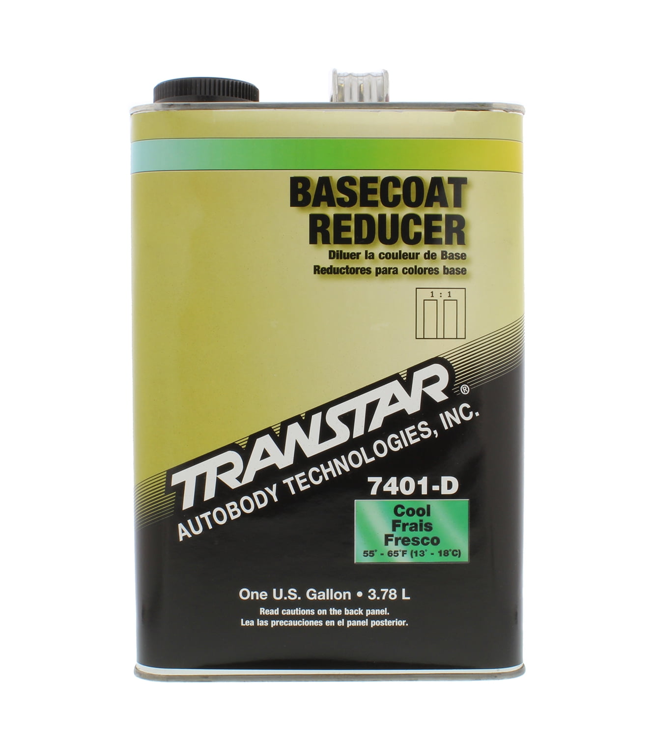 Transtar 7401-D Basecoat Reducer, 1 Gallon - Walmart.com