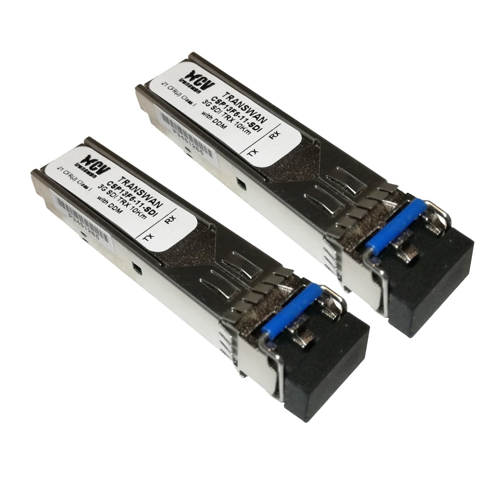 Transwan 3G SDI SFP Transceiver with MSA & DDM, 1310nm FP TRX 10 ...