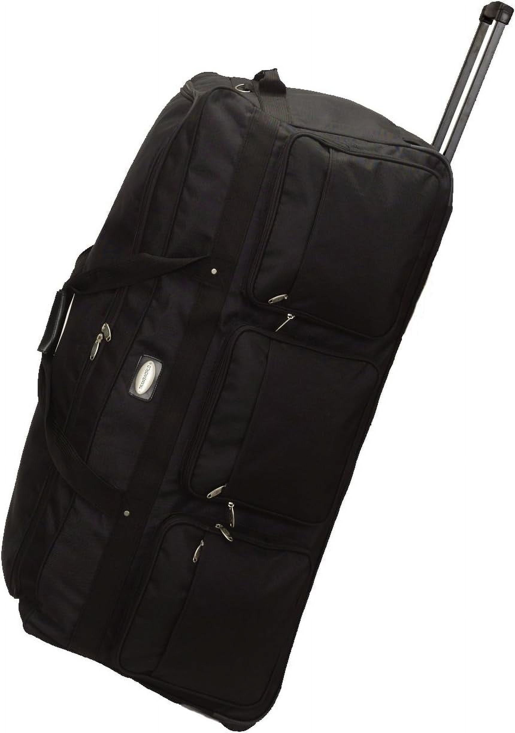 Transworld Luggage 42" Jumbo Rolling Duffle Bag (Oversized Check In ...