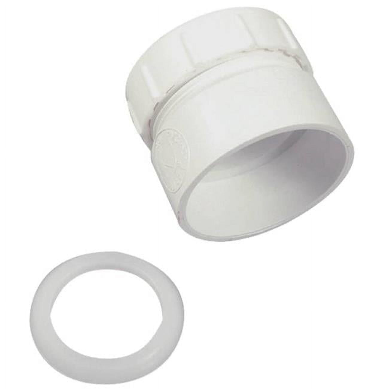 Trap Adapter with Nut & Washer - Slip Joint - PVC - Walmart.com