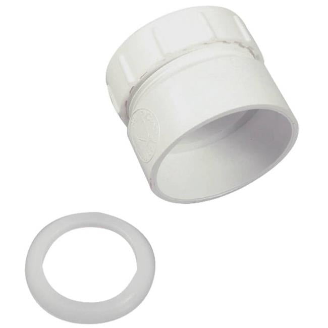 Trap Adapter with Nut & Washer - Slip Joint - PVC - Walmart.com