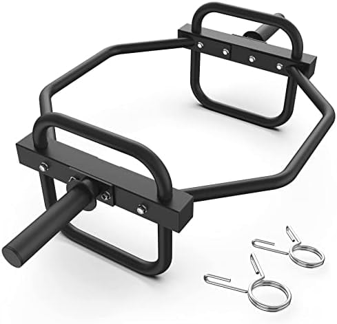 Trap Bar Deadlift 2-inch Olympic Weight Lifting Bar,51" Hex Bar Barbell ...