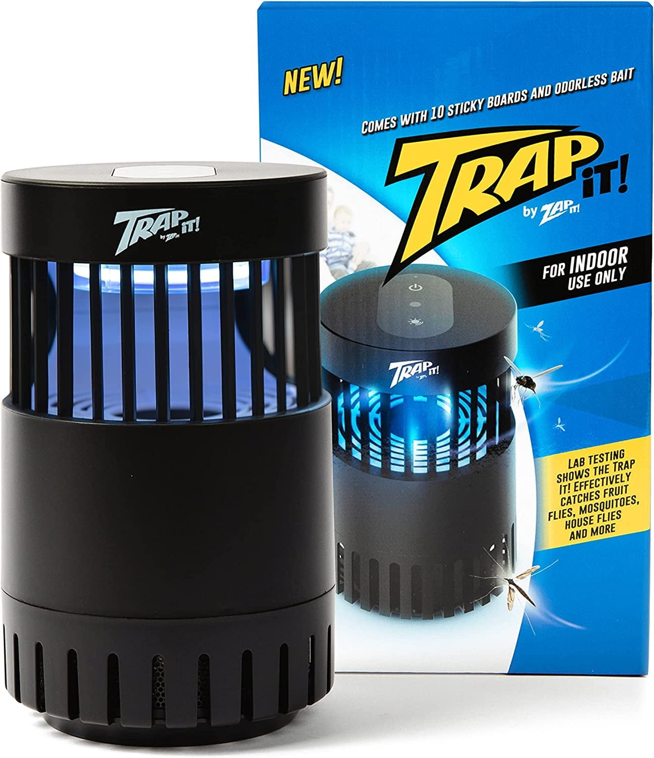 Trap It! Indoor Insect Trap & Indoor Gnat, Fruit Fly, and Mosquito ...