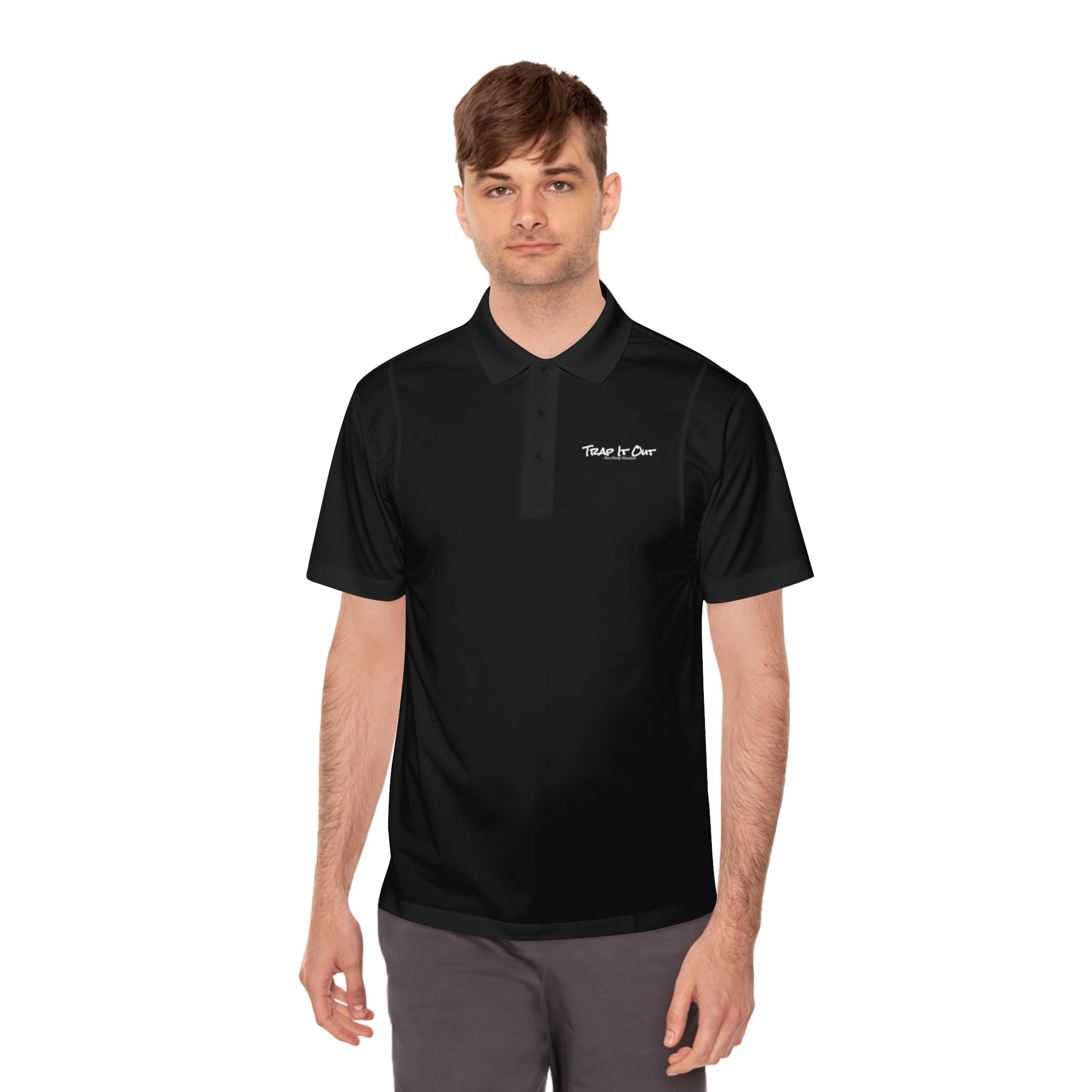 Trap It Out Men's Polo Shirt - Walmart.com