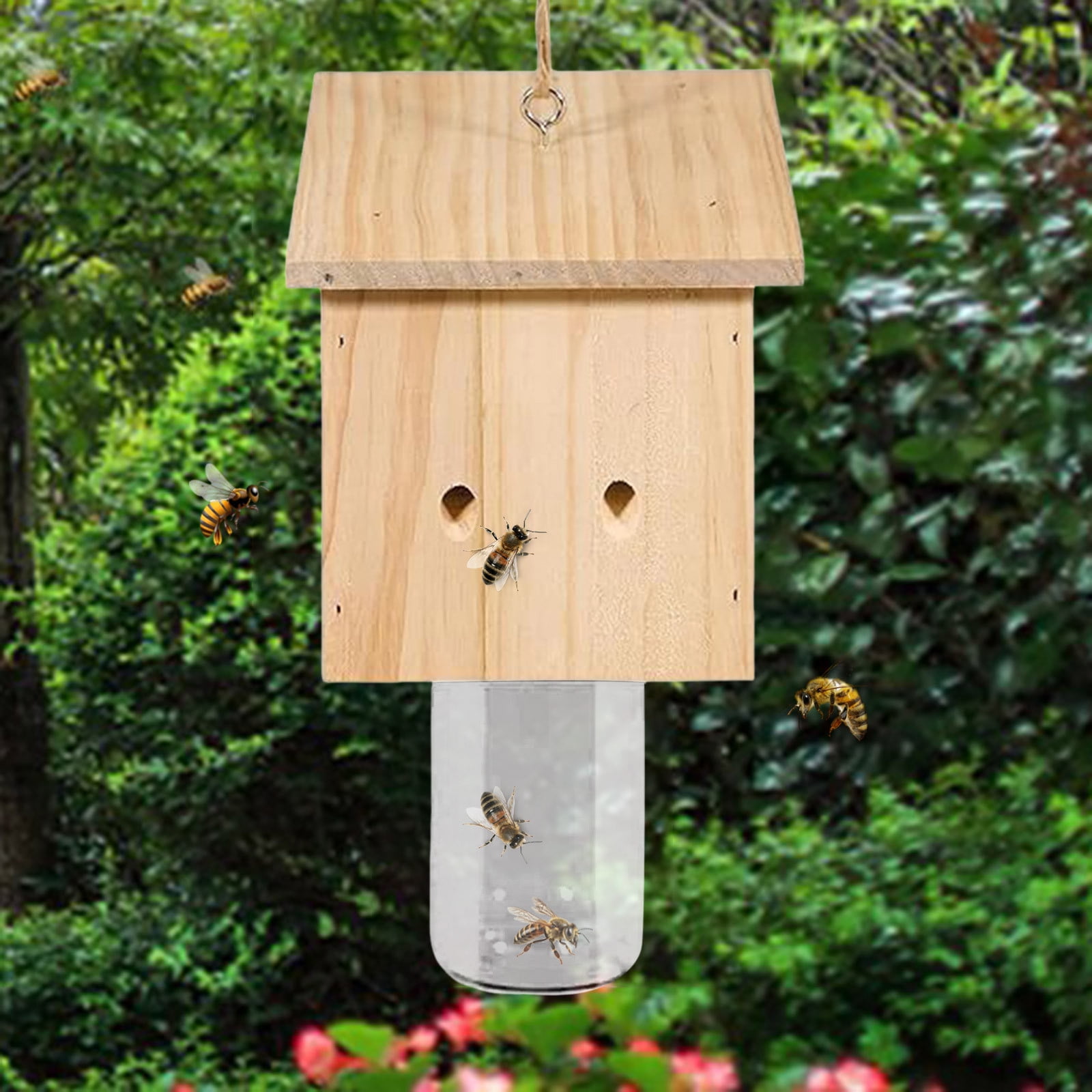 Trap Royalty | Carpenter Trap For Outside Nature Hanging Wood Trap For ...