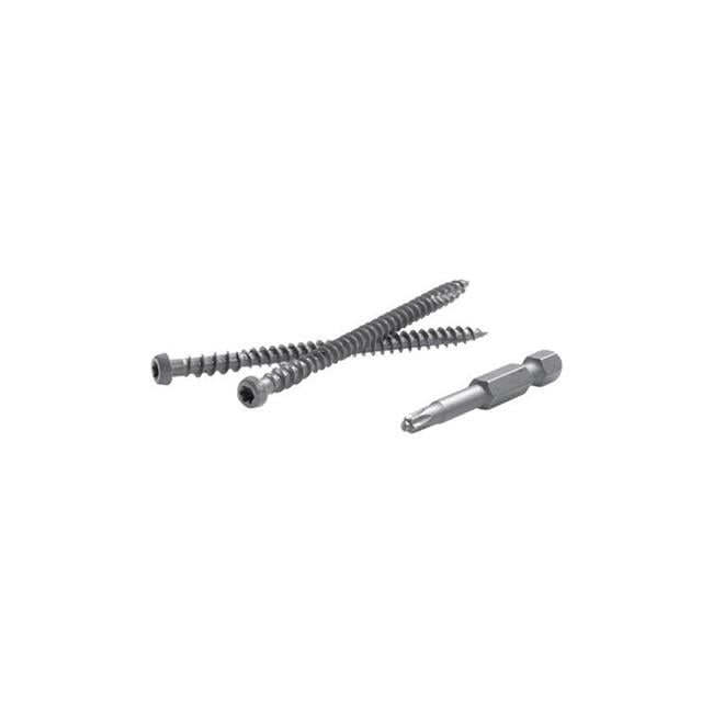 TrapEase 2.5 in. Torx TTAP Star Head Saddle Carbon Steel Composite Deck ...