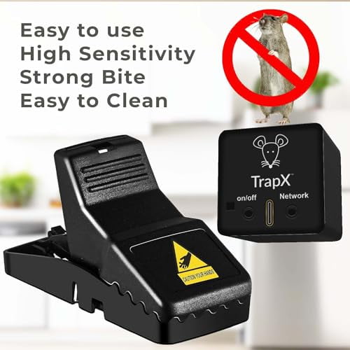 TrapX 2-in-1 Smart Trap Control Solution: Mice Trap & Environmentally ...