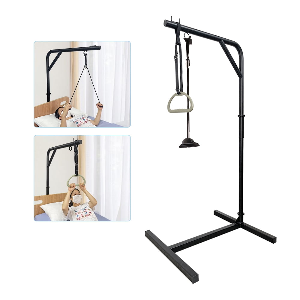 Elderly Medical Transfer Bars with Bedside Trapeze, Adjustable Support ...