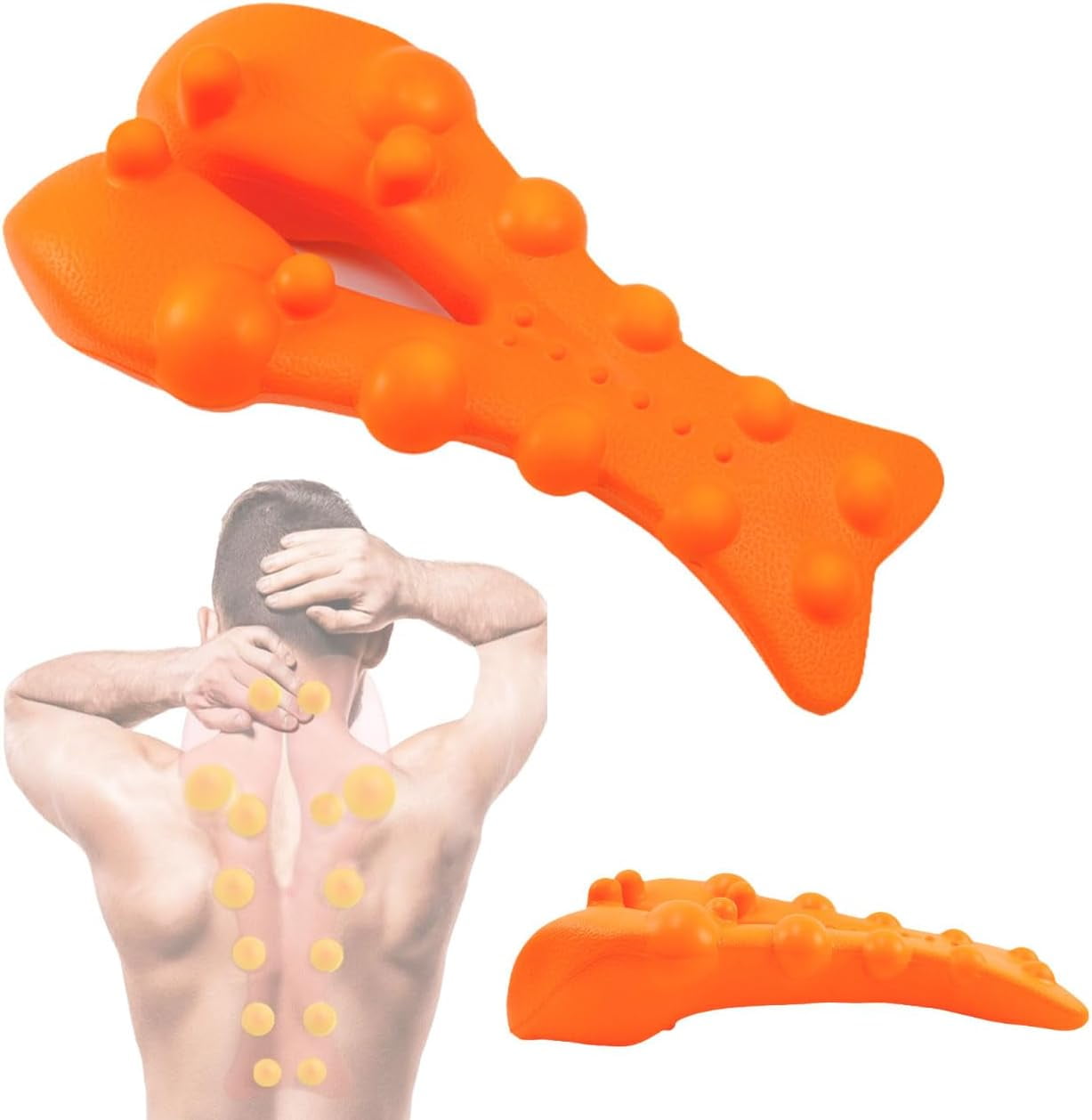 Trapezius Trigger Point Massager, Cervical Traction Device, Myofasical Release Neck and Shoulder ...