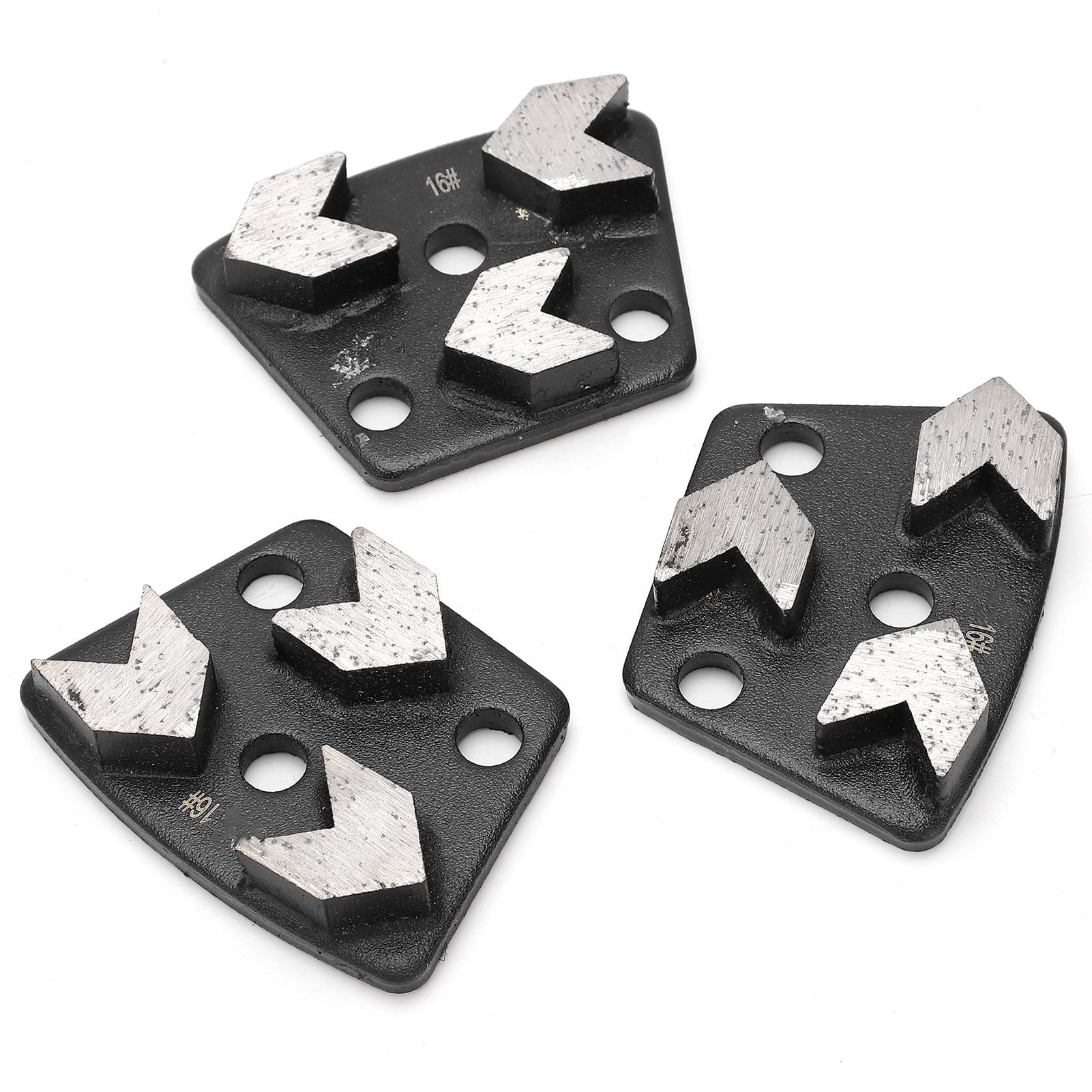 Trapezoid Concrete Grinder, Trapezoid Grinding Tool, 3Pcs Trapezoid ...