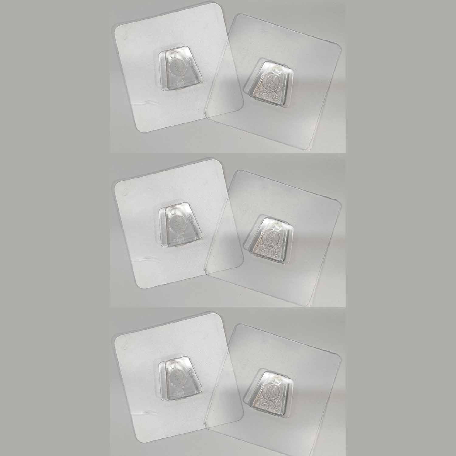 Trapezoidal Adhesive Sticker Pads Shower Caddy, 6PCS - Walmart.com