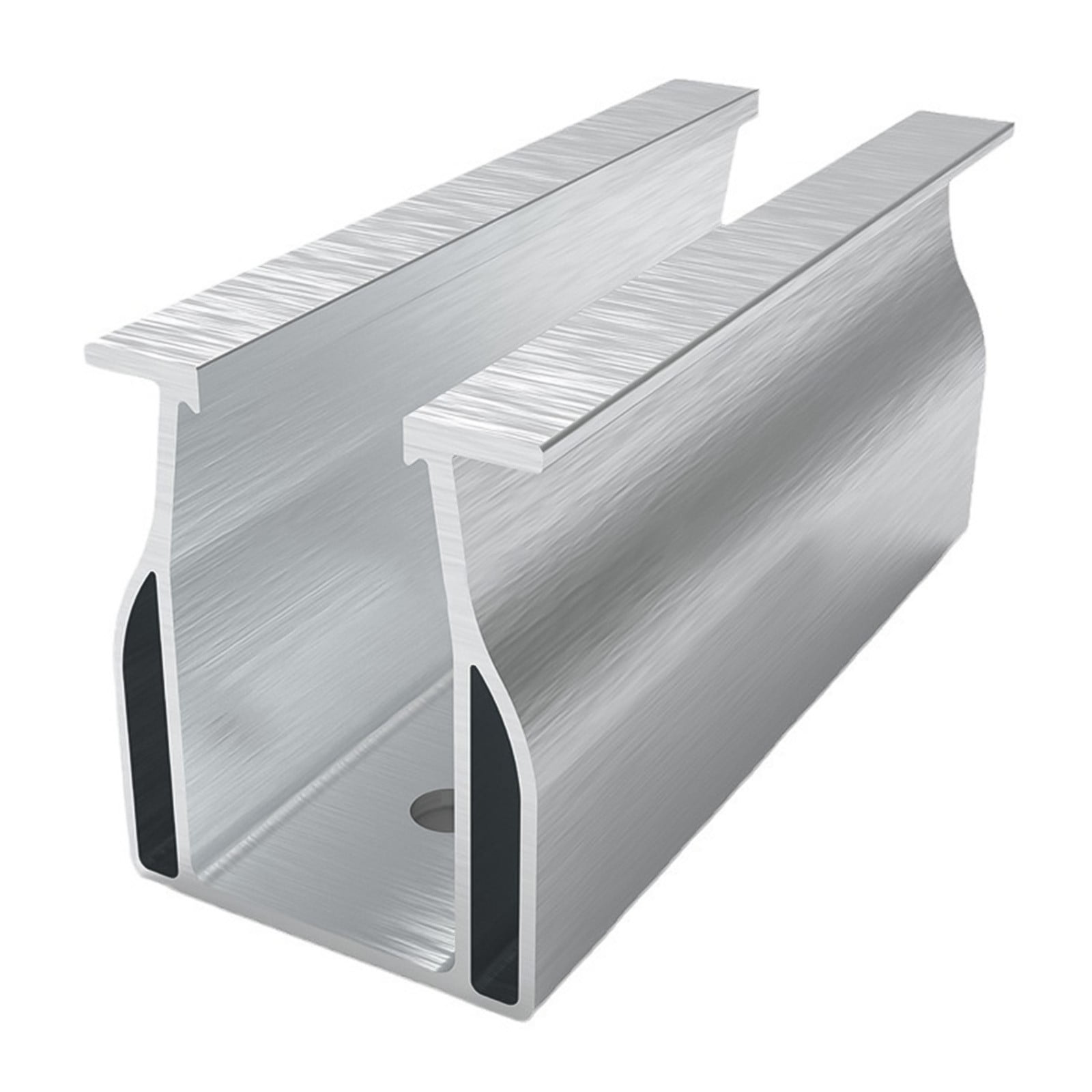 Trapezoidal Solar Panel Mounting Kit - Sturdy Aluminum Alloy Brackets ...