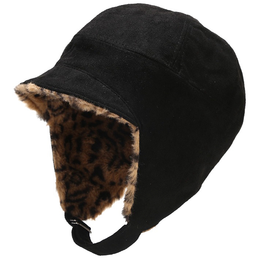 Trapper Hat Ear Flaps Thermal Adjustable Trooper Cap Winter Hat for Men ...