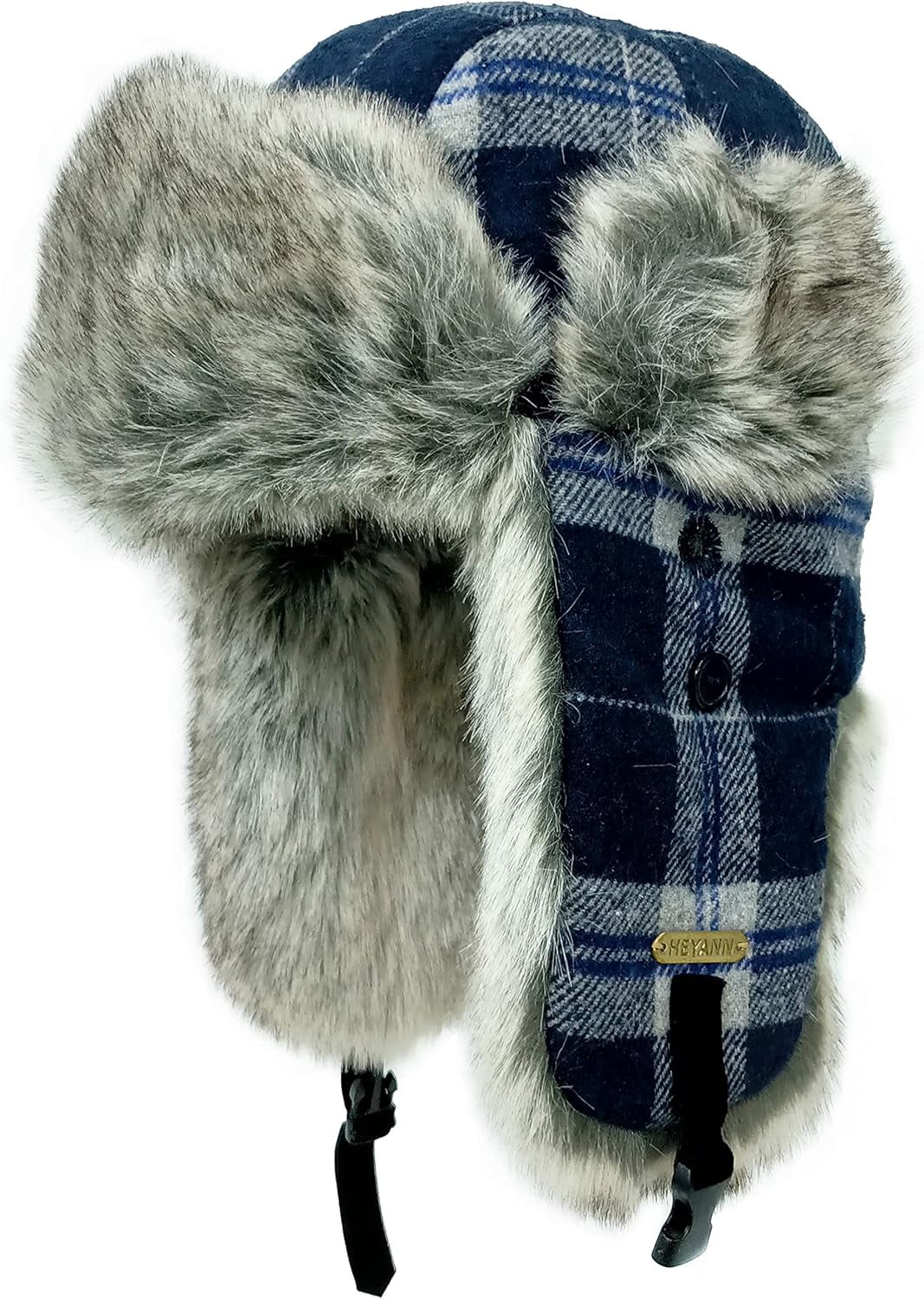 Trapper Hat,Warm Faux Fur Trooper Ushanka Russian Bomber Eskimo Pilot ...