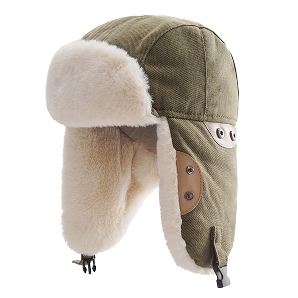 Trapper Hat, Winter Warm Trooper Hats with Ear Flaps, Bomber Hat for ...