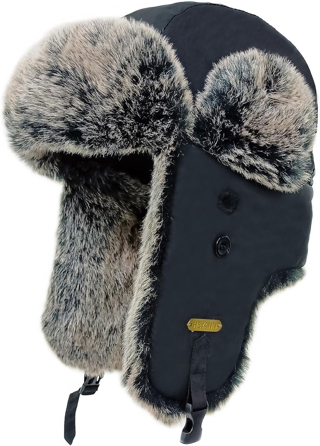 Trapper Hat for Men Women Faux Fur Aviator Russian Ushanka Hat Winter ...
