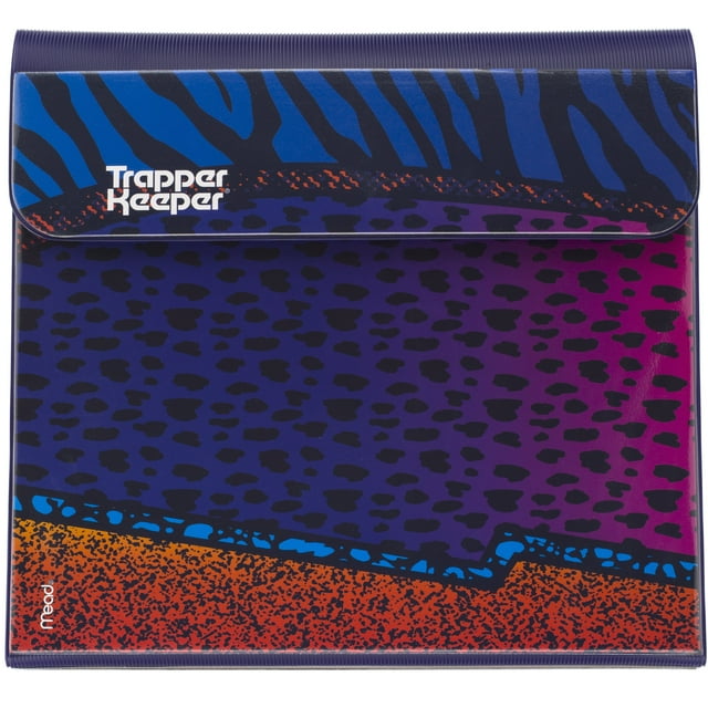 Trapper Keeper Animal Print Binder with Pocket Closure - Walmart.com