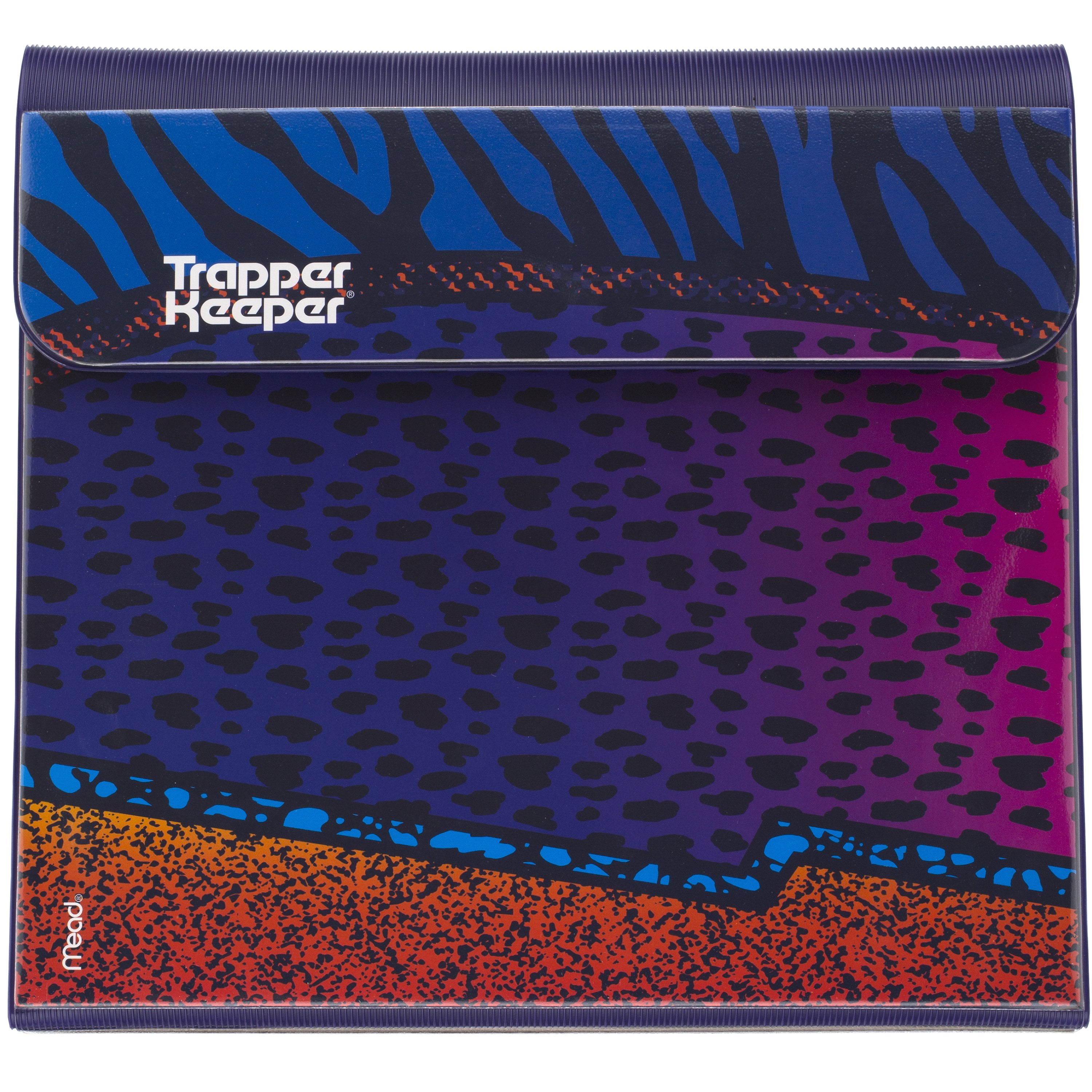 Trapper Keeper Animal Print Binder with Pocket Closure - Walmart.com